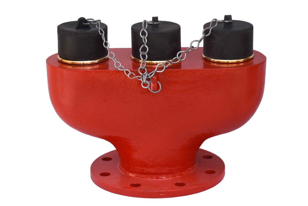 Three way Inlet Breeching – Sukan